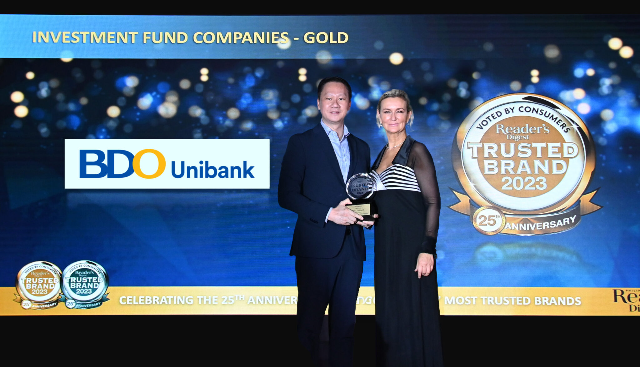 BDO Trust wins Gold in the Reader's Digest Trusted Brands Awards ...